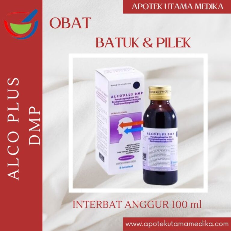 Actifed Plus Cough Suppressant - Komposisi, Dosis, Efek Samping